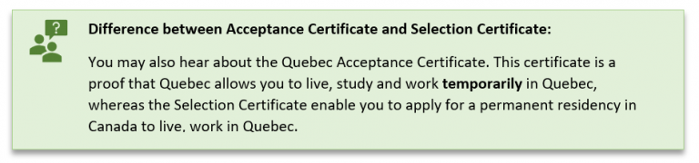 Quebec Selection Certificate (CSQ) - Canada Immigration Consultants and ...